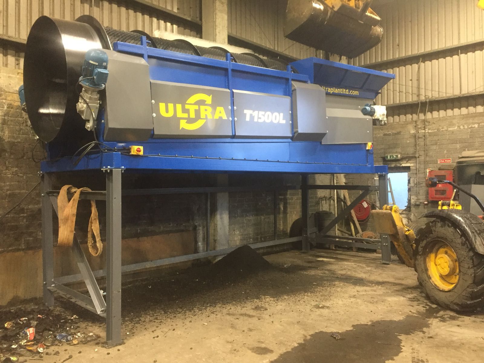 Dry screening screener - Compact Screens - shaker / for biomass / compact