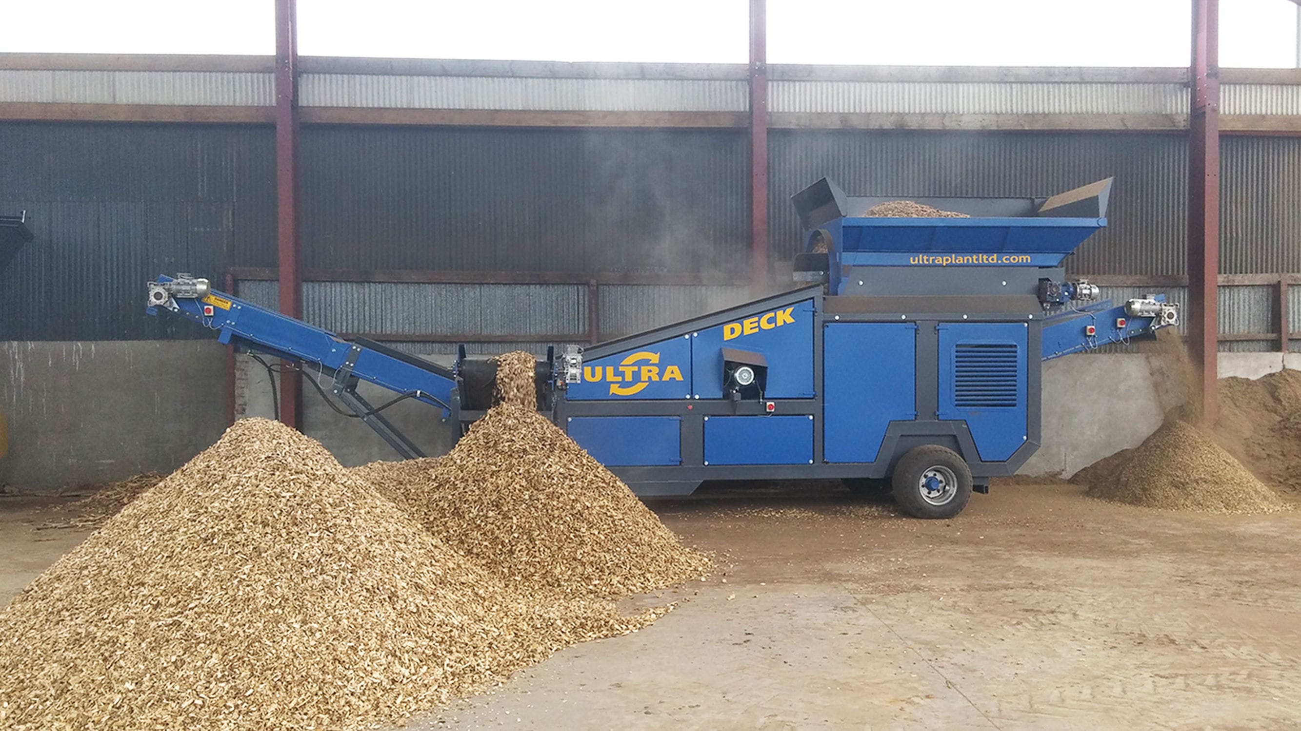 Dry screening screener - 3WAY - Compact Screens - for recycling ...