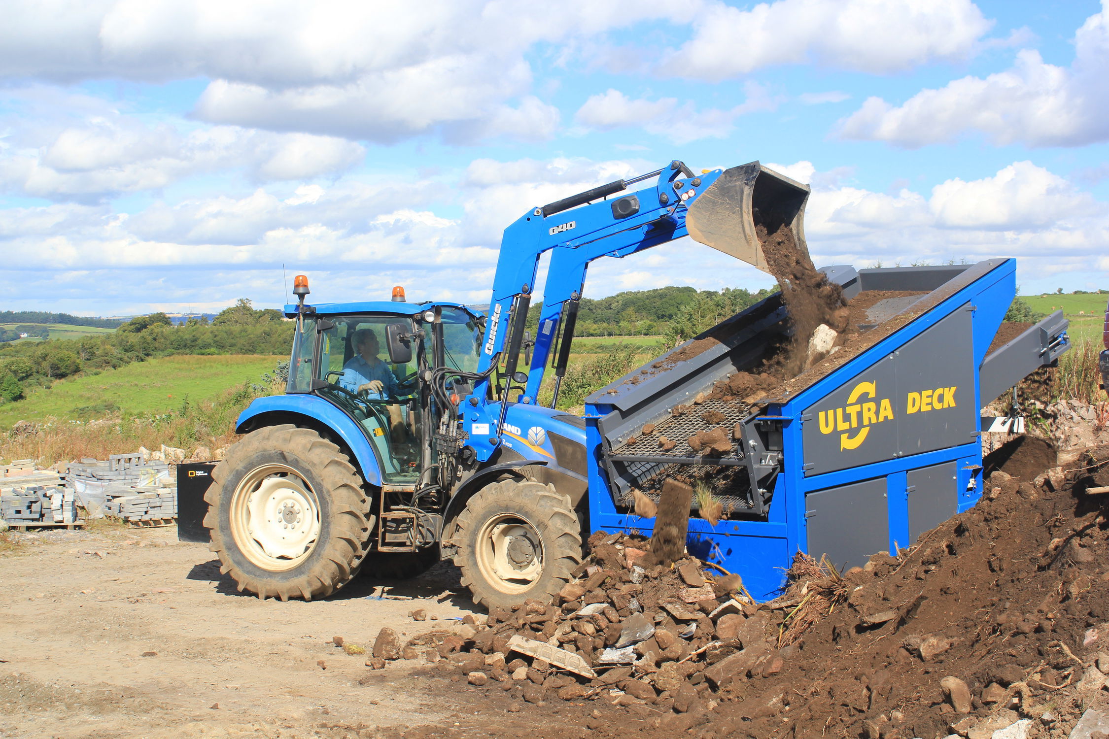 Dry screening screening unit - Compact Screens - for industry / for ...