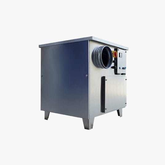 Desiccant dehumidifier - DFRB - FISAIR - air / with heat recovery