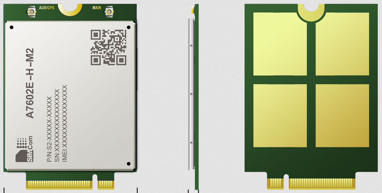 4G wireless module - A7602E-H-M2 - SIMCom Wireless Solutions Ltd. - USB ...