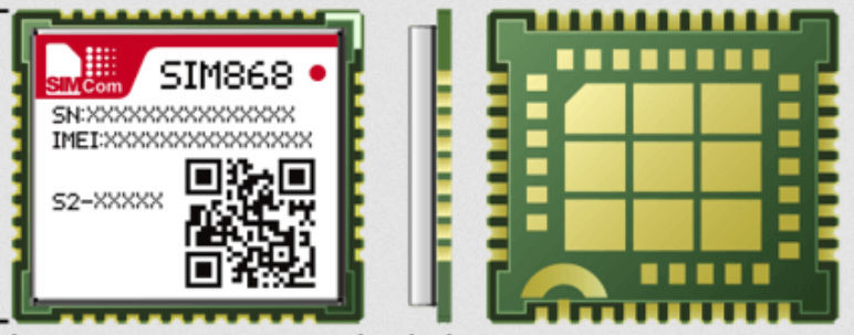 Embedded wireless module - SIM868E - SIMCom Wireless Solutions Ltd. - GPRS / GSM