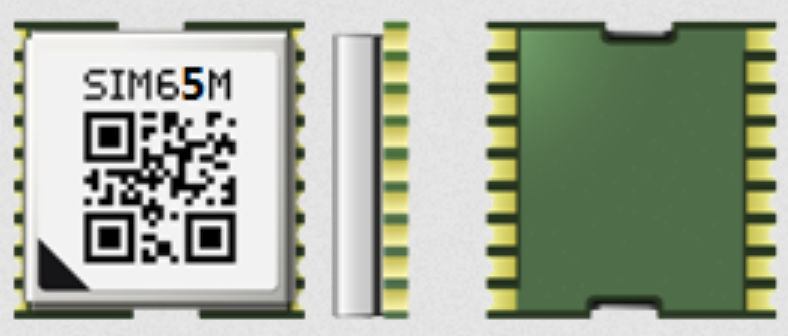 GNSS module with active antenna - SIM65M - SIMCom Wireless Solutions Ltd. - GPS / GLONASS / QZSS