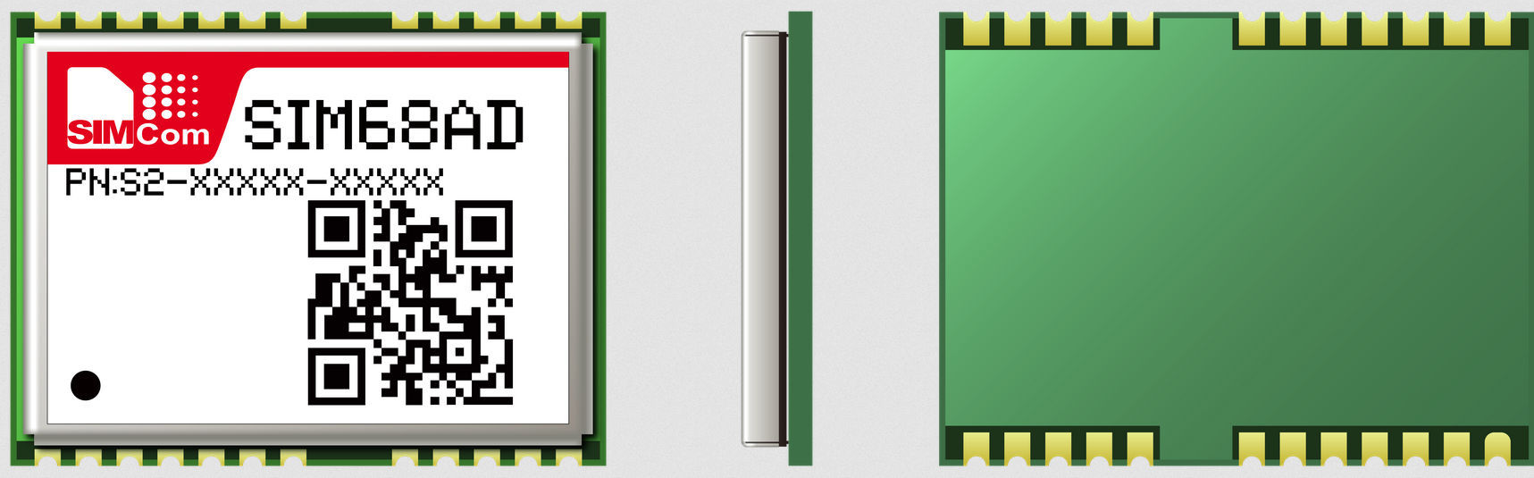 GNSS module with active antenna - SIM68AD - SIMCom Wireless Solutions Ltd. - GPS / GLONASS / QZSS