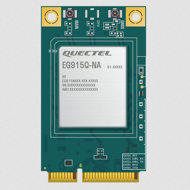 LTE wireless module - EG915Q-NA - Quectel - USB / data / 4G