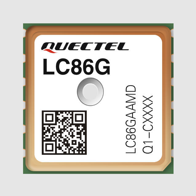 GNSS module with active antenna - LC86G - Quectel - GPS / GLONASS / QZSS