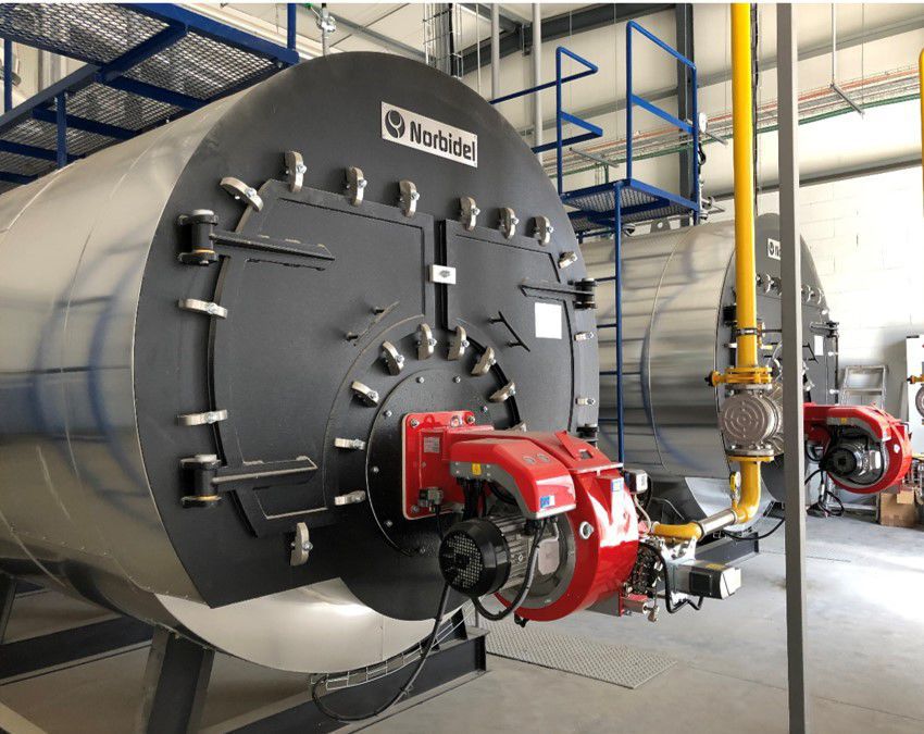 Hot water steam generator - Norbidel LDA - gas / solid fuel / industrial