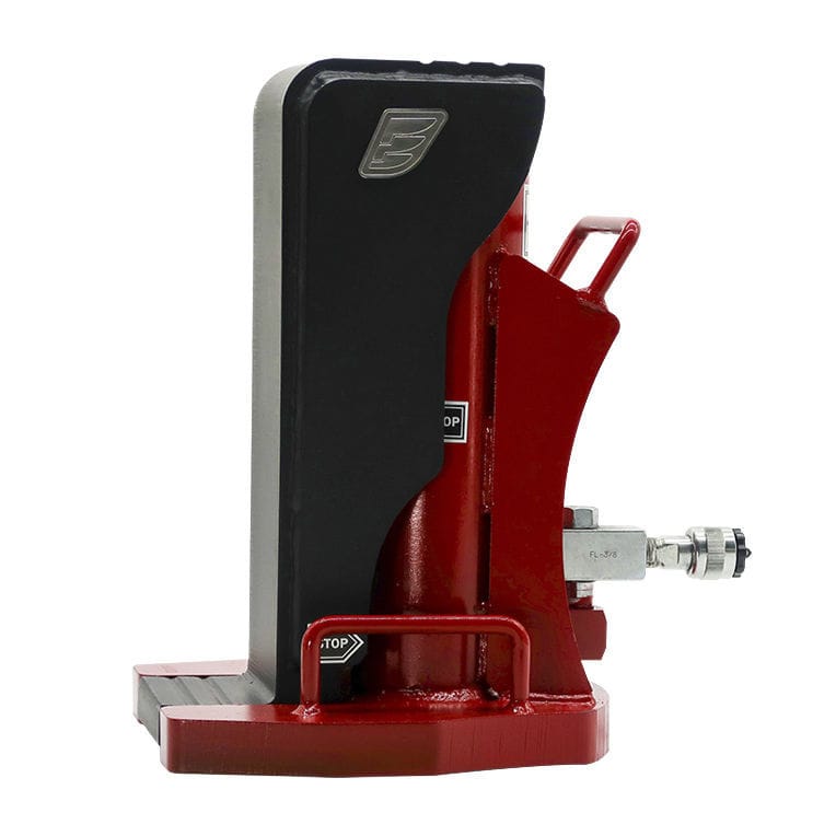 Toe jack - KS100-150 - Konno Corporation - hydraulic / 10 tons / for heavy loads