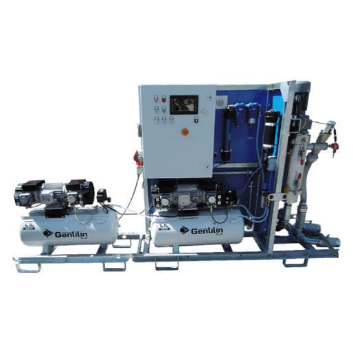 Foam concrete concrete mixer - SBM-14-EA - GERTEC - electric / stationary