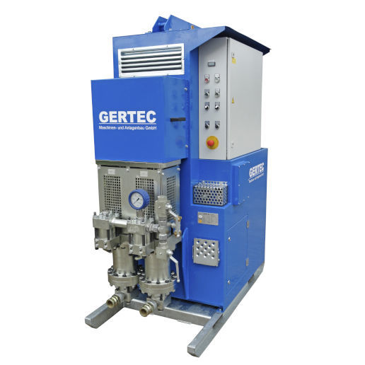 Plunger pump - PP-80-EHD - GERTEC - water / grout / for cement