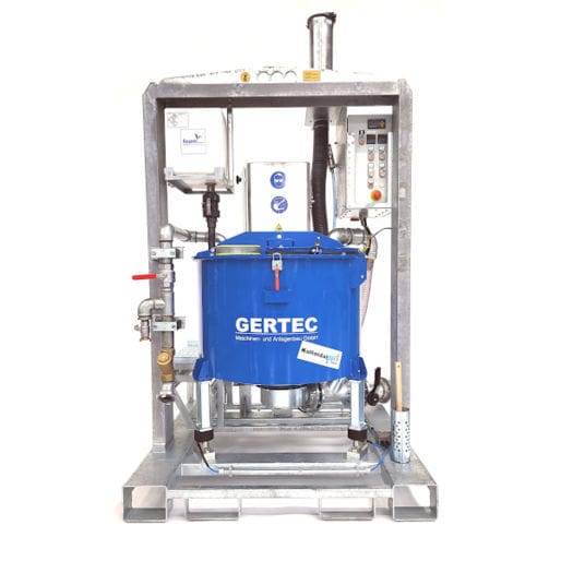 Dynamic mixer - CM-280-E-strong - GERTEC - batch / vertical / construction