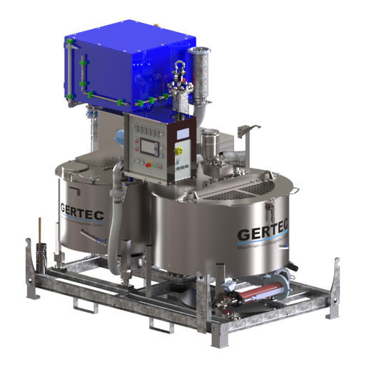 Civil engineering grout plant - IS-35-EA - GERTEC - for geothermal ...