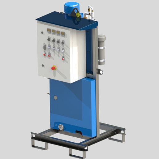 Electric concrete mixer - SBM-1-EA - GERTEC - stationary / laboratory ...