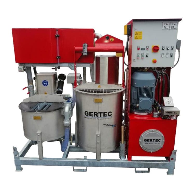 Civil engineering grout plant - IS-80-E - GERTEC - for geothermal ...