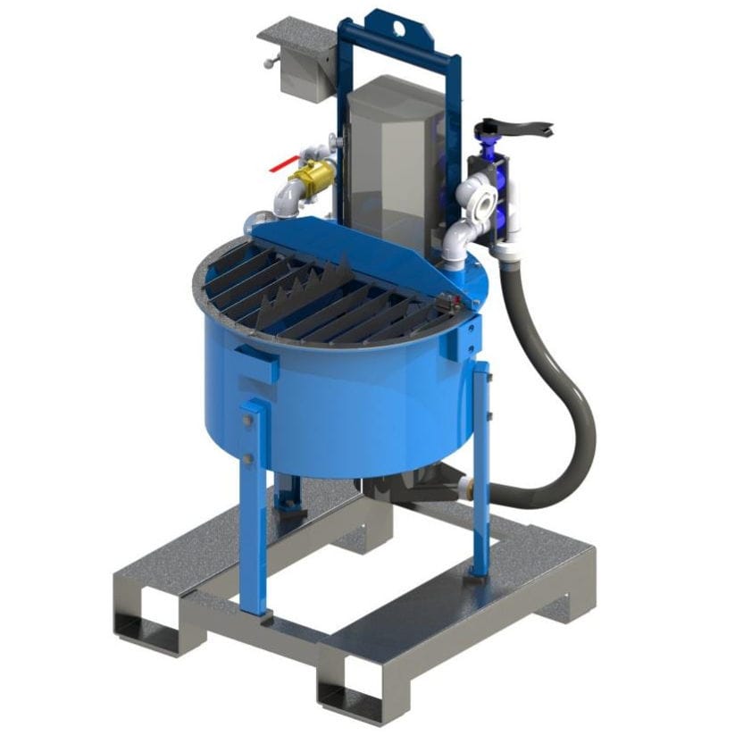 Batch mixer - CM-75-E - GERTEC - dynamic / for liquids / for solids