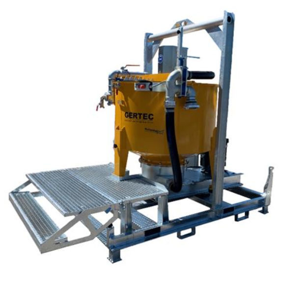 Batch mixer - CM-1000-E - GERTEC - dynamic / for liquids / for solids