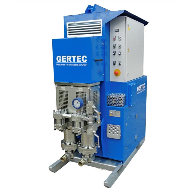 Plunger pump - PP-100-E - GERTEC - water / stationary / industrial