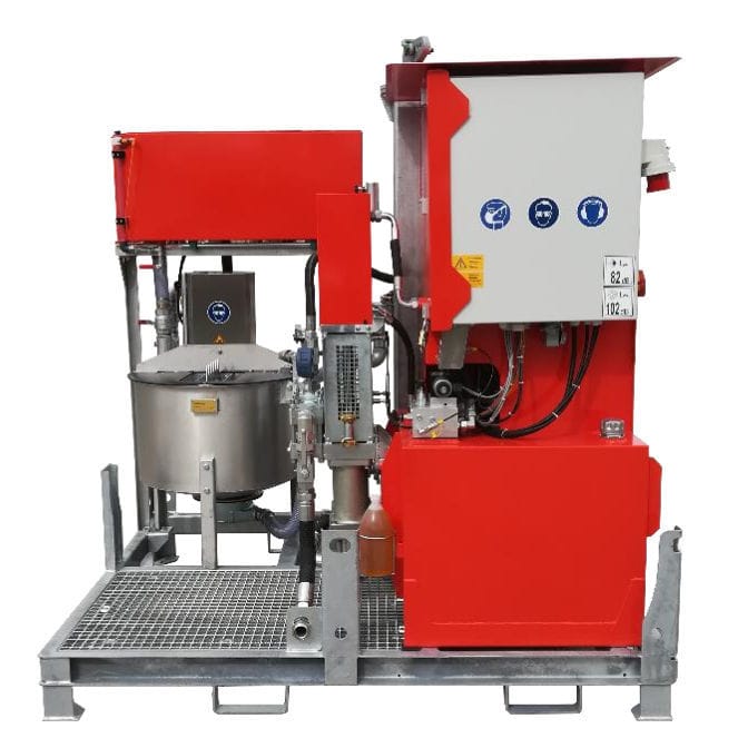 Civil engineering grout plant - IS-100-E - GERTEC - for geothermal ...