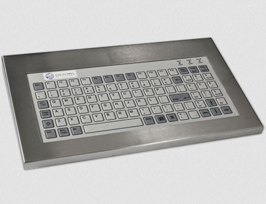 Panel-mount keyboard - CKS - with mechanical keys / 96-key / industrial