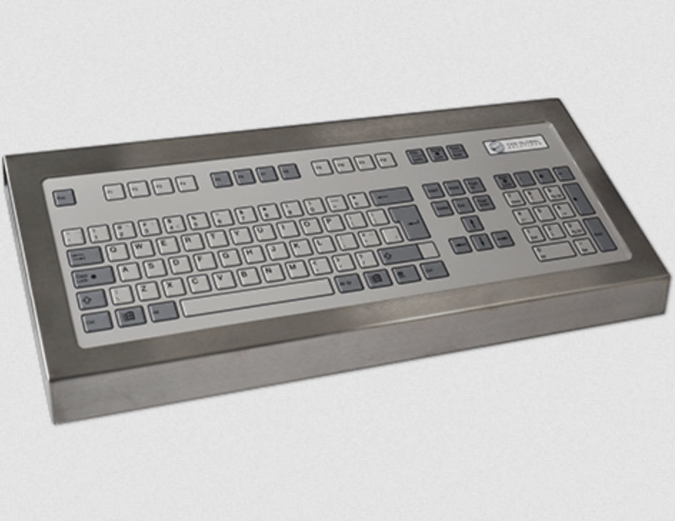 Panel-mount keyboard - CKS - with mechanical keys / 128-key / industrial