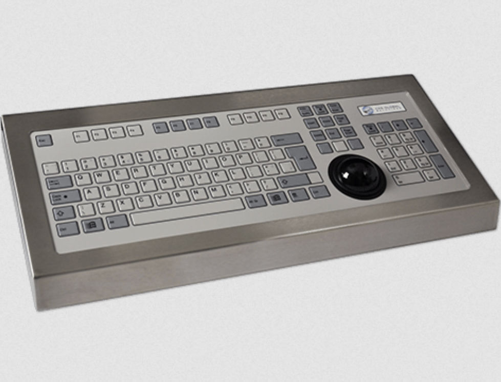 Panel-mount keyboard - CKS - with mechanical keys / 128-key / with ...