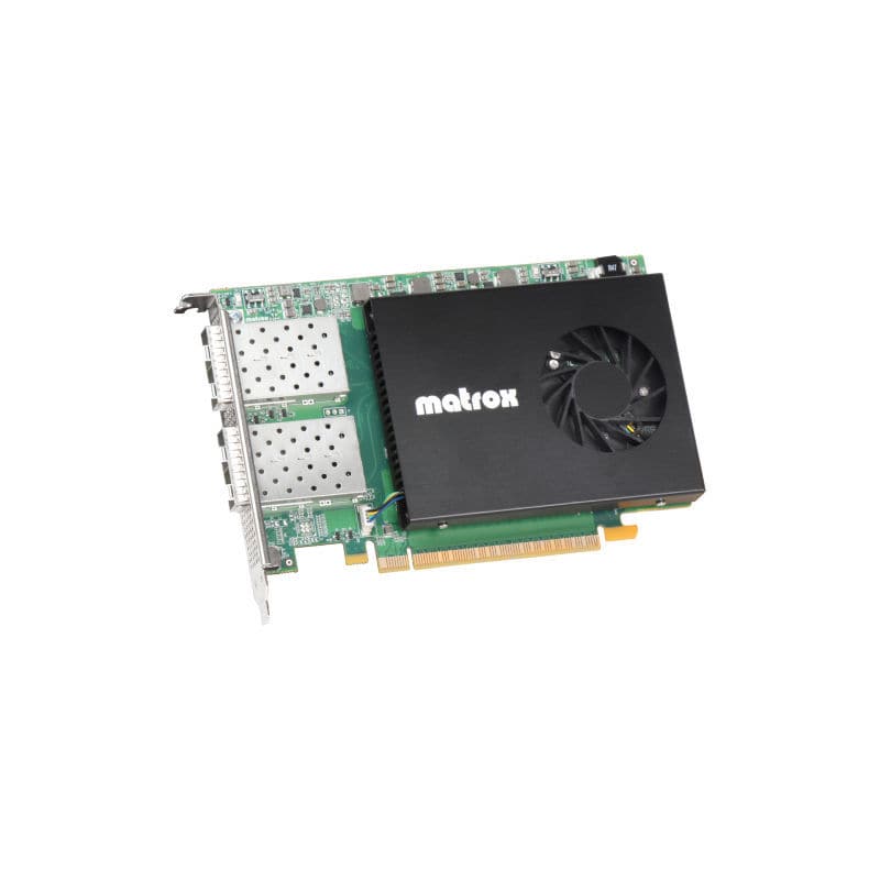 IP network interface card - DSX LE5 Q25 - Matrox Video - network / GbE ...