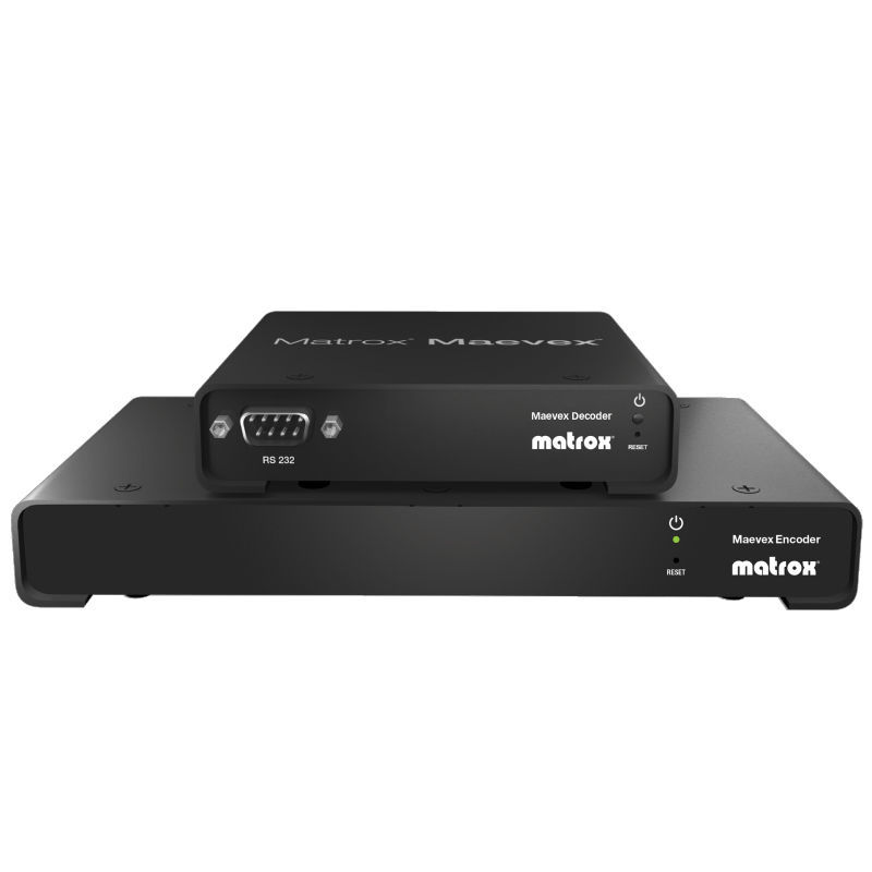 Encoder decoder - Maevex 5100 - Matrox Video - IP / audio / video