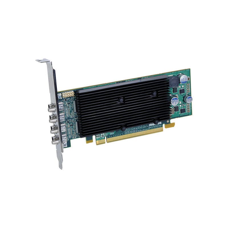 PCI Express graphics card - M9148 LP - Matrox Video - PCIe / ATX / Linux
