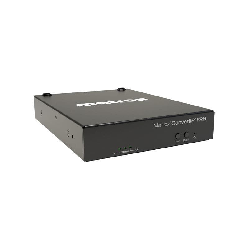 IP receiver - ConvertIP SRH - Matrox Video - Ethernet / compact / rack ...