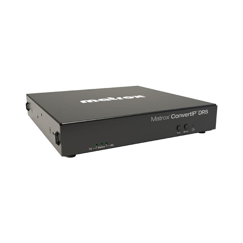 IP receiver - ConvertIP DRS - Matrox Video - RS232 / Ethernet / compact