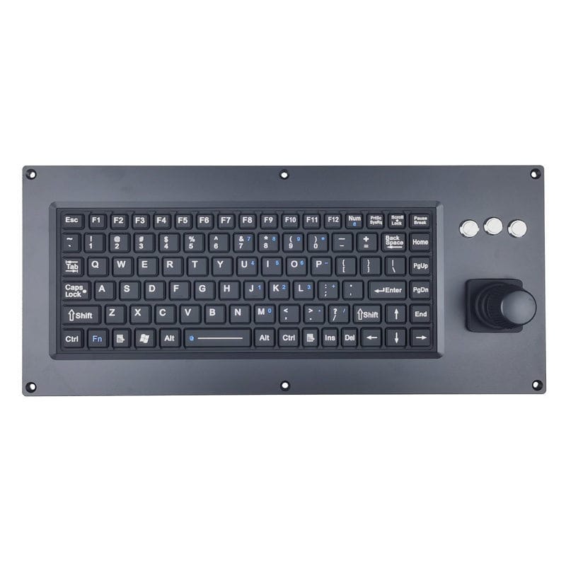 Panel-mount keyboard - KH-SK89-390-YG - Kehang Technology - membrane ...