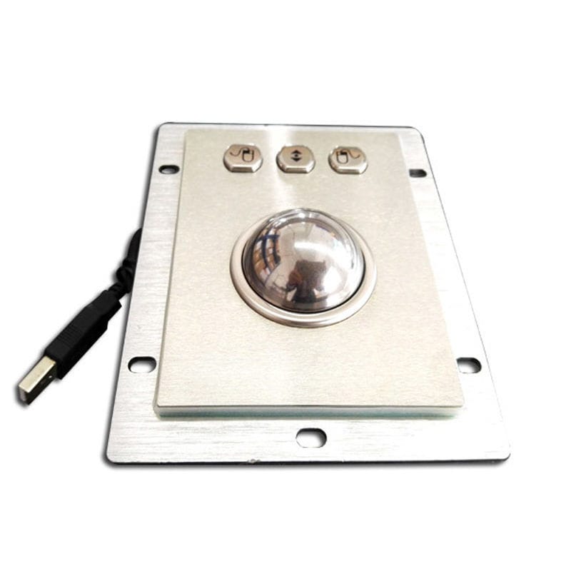 Laser trackball - KH-M45-80 - Kehang Technology - panel-mount / 38 mm ...