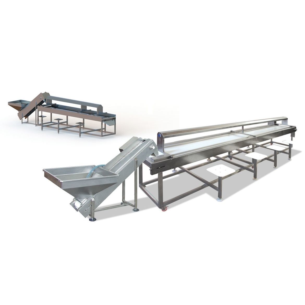 Belt conveyor - SB series - SEVVALUSA Nut Processing and Packaging ...