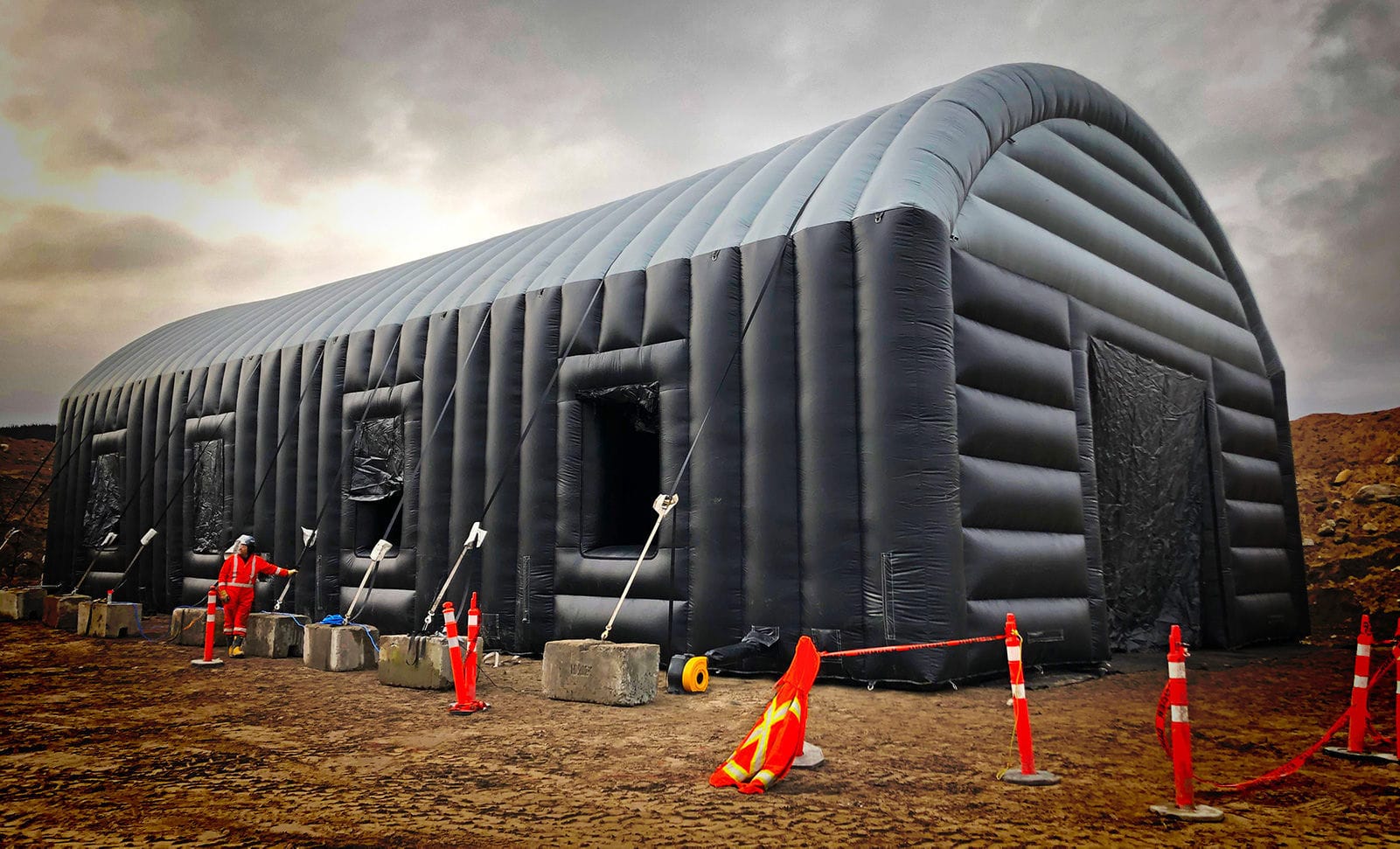 Industrial tent - INDUSTRIALDOME - inflatable / storage