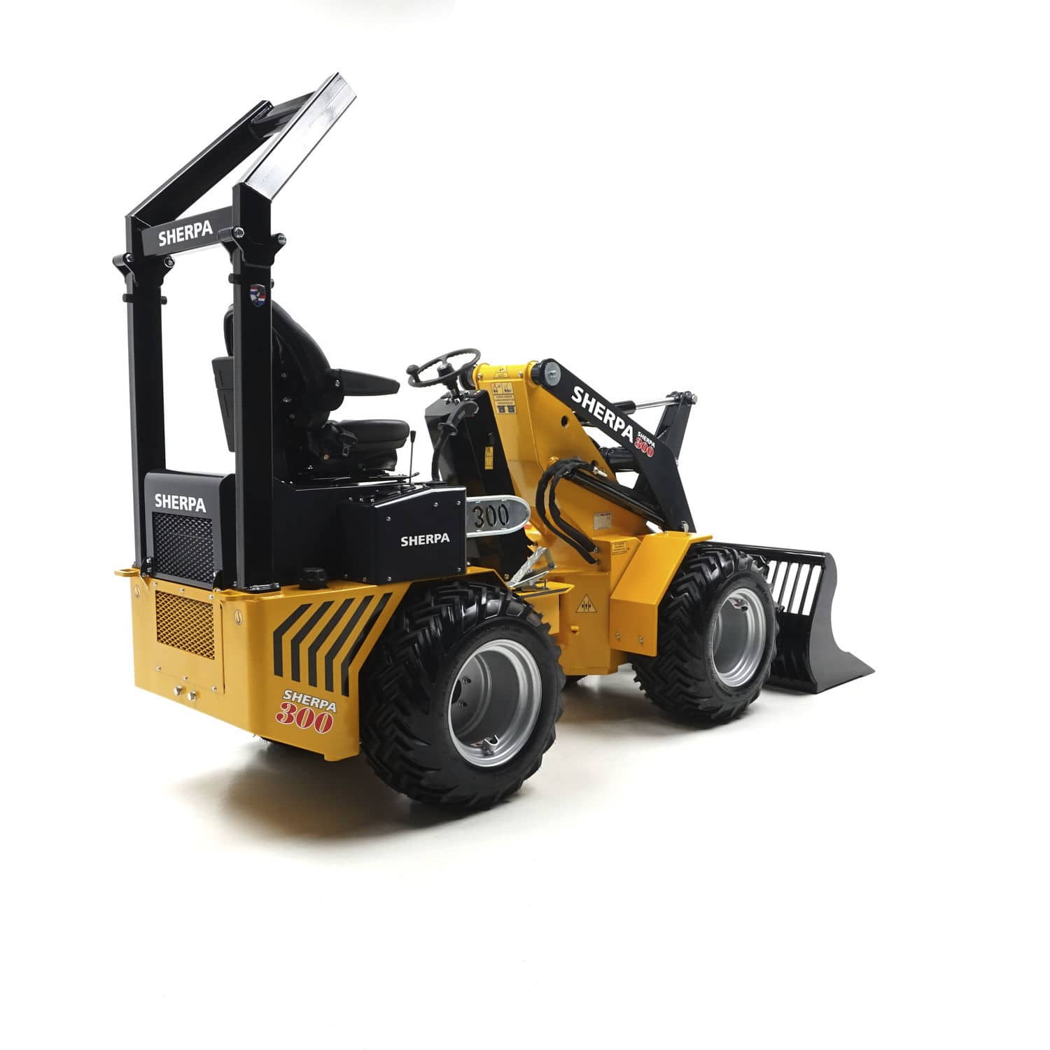 Diesel engine mini skid steer loader - 300 - SHERPA Mini-loaders