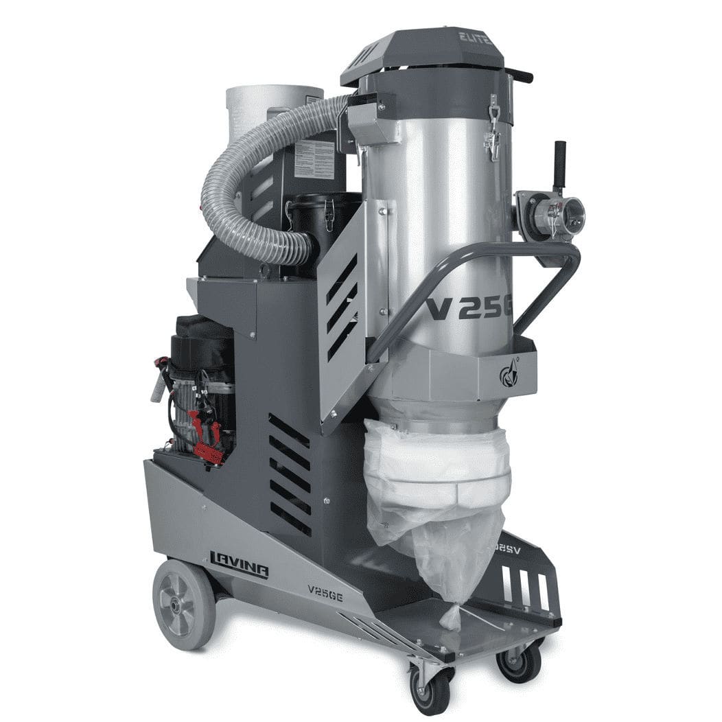 Dust dust extractor - V25GE - Superabrasive - diesel engine / air duct