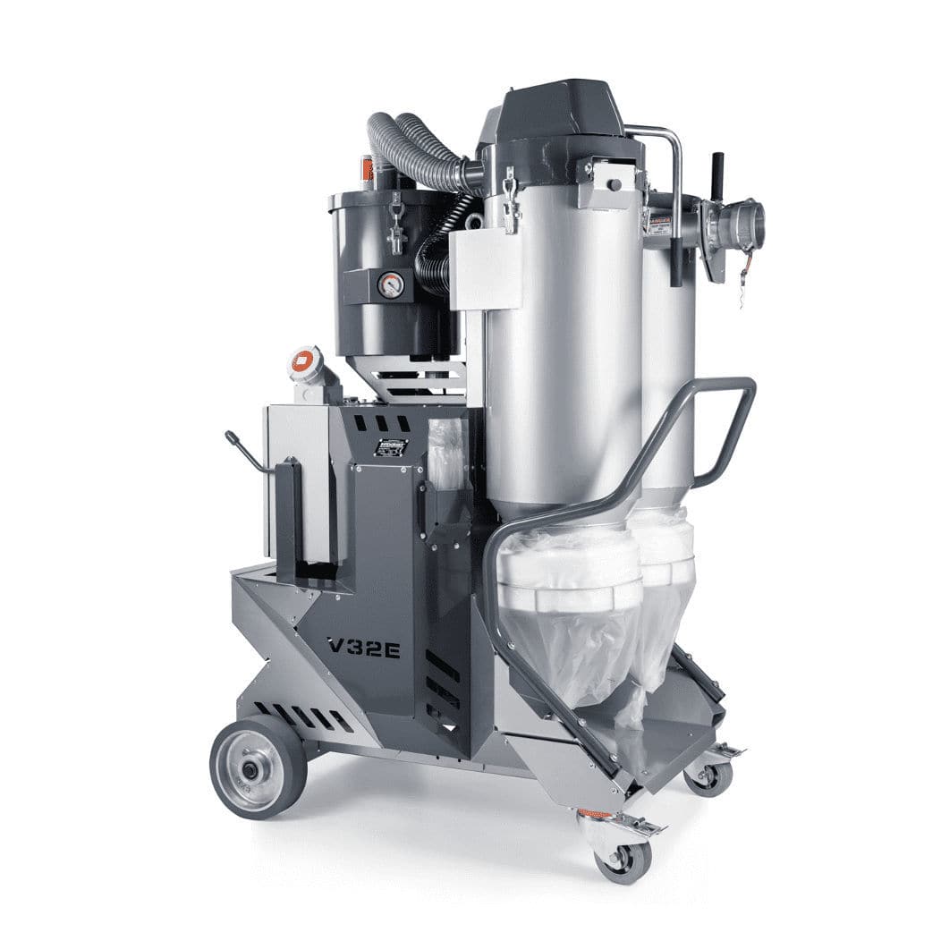 Dust dust extractor - V32E - Superabrasive - electric / compact / cyclone