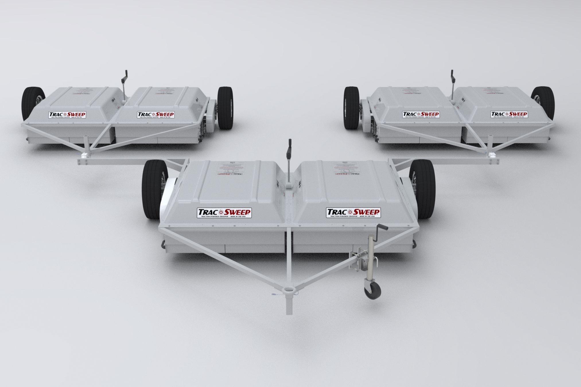 Airport runway sweeper - TracSweep® FBR-22 - FOD - truck-mounted ...