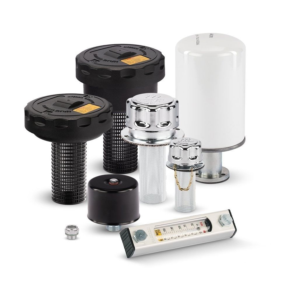 Desiccant breather - HB series - Ikron - for air filtration / threaded