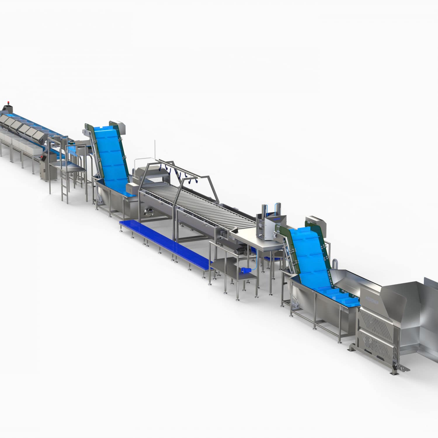 Fish processing line - HIDRONER AQUACULTUR EQUIPMENTS