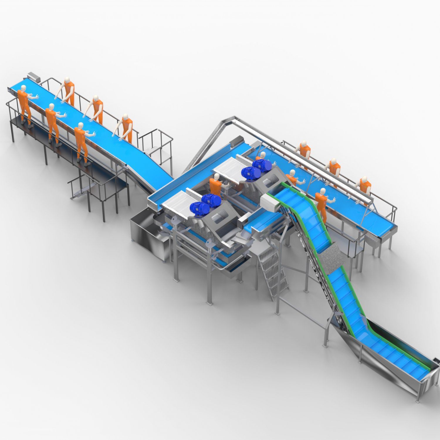 Stainless steel shelling machine - HIDRONER AQUACULTUR EQUIPMENTS