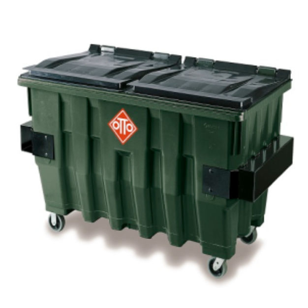 Metal waste container - Otto USA - steel / for medical waste ...
