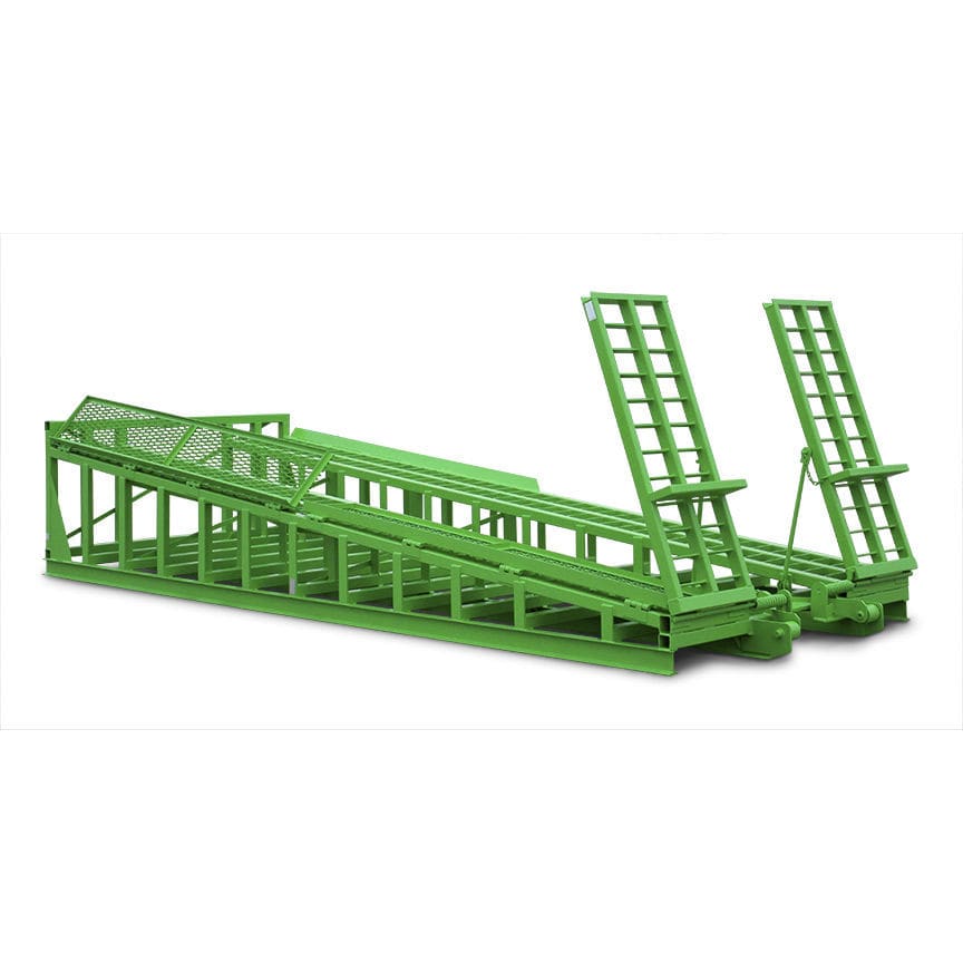Waste ramp - wastequip - for waste / for train / truck-mounted