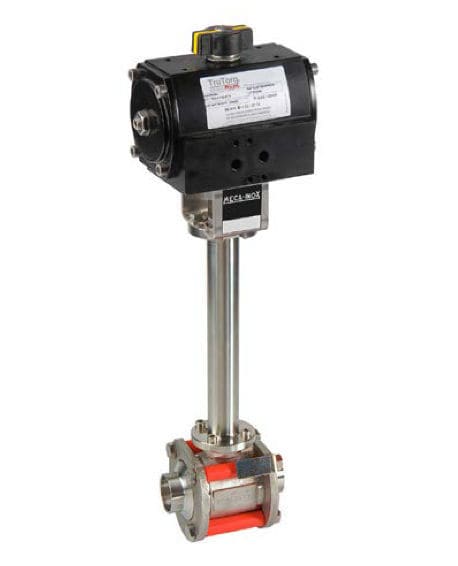 Ball valve - Meca-Inox - manual / pneumatically-operated / electric