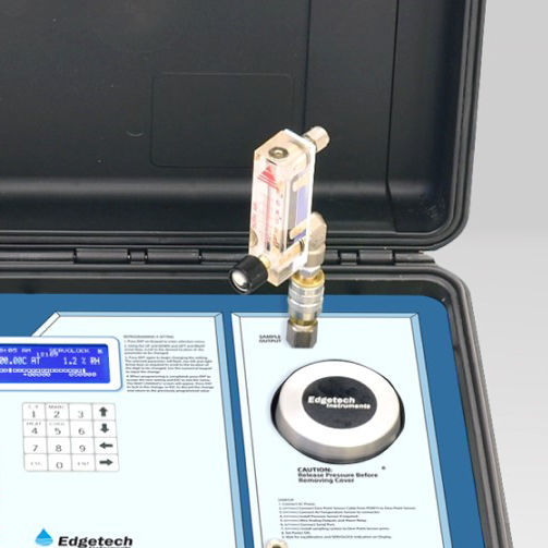 Laboratory hygrometer - PDM75-X3SF - Edgetech Instruments - with LCD display / portable / dewpoint