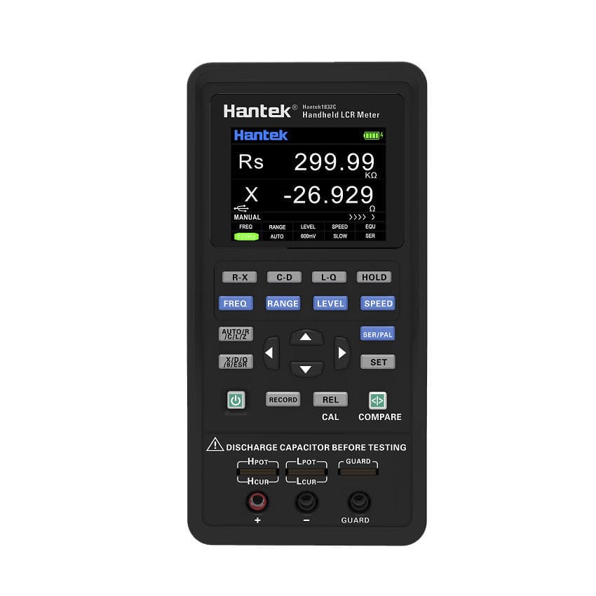Portable LCR meter - 1832C/1833C - QingDao Hantek Electronic Co., Ltd.