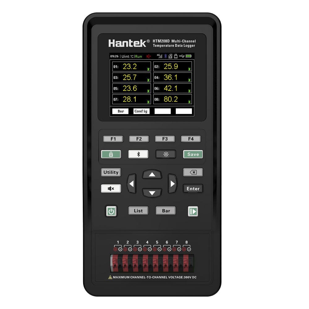 Multi-channel thermometer - HTM200 Series - QingDao Hantek Electronic ...