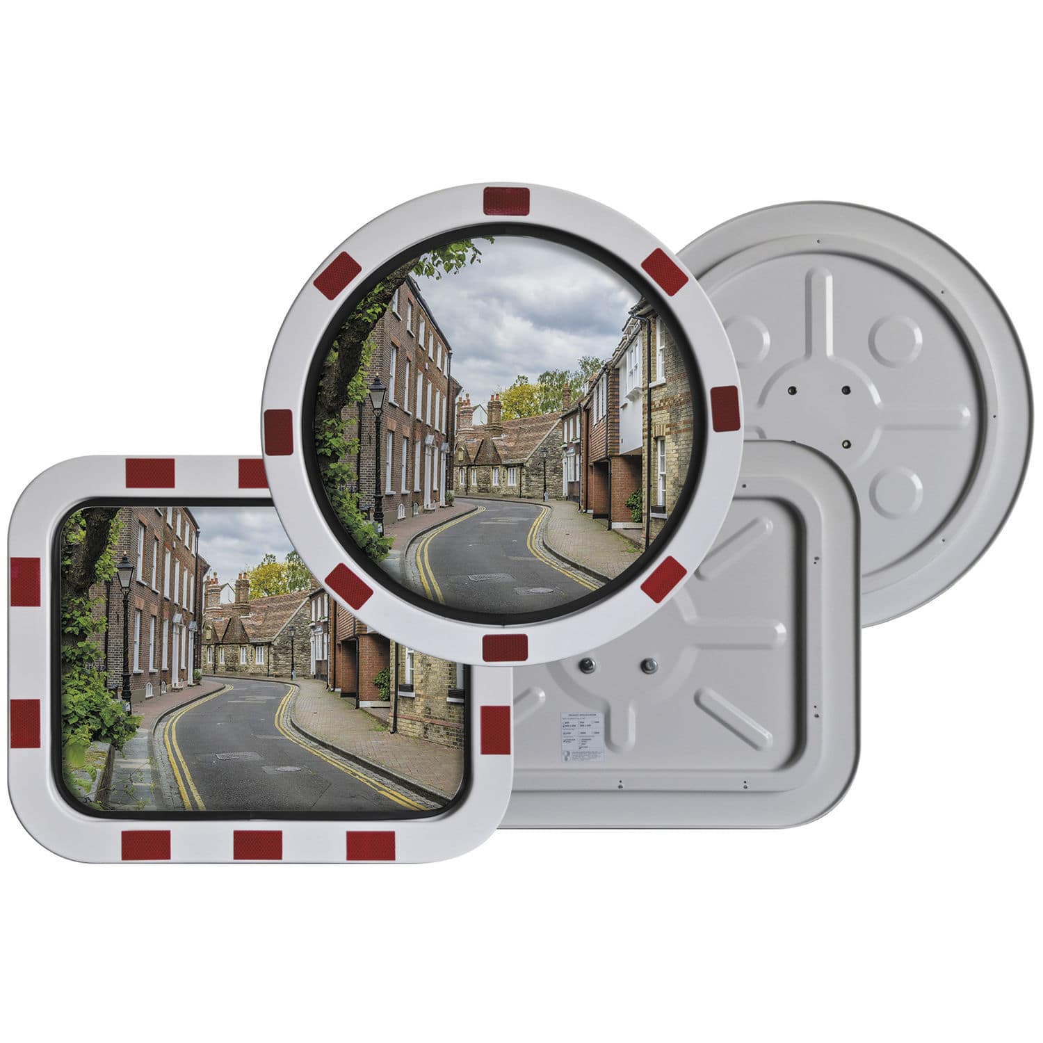 Security mirror - Steel Crafts Europa - convex array / round / rectangular