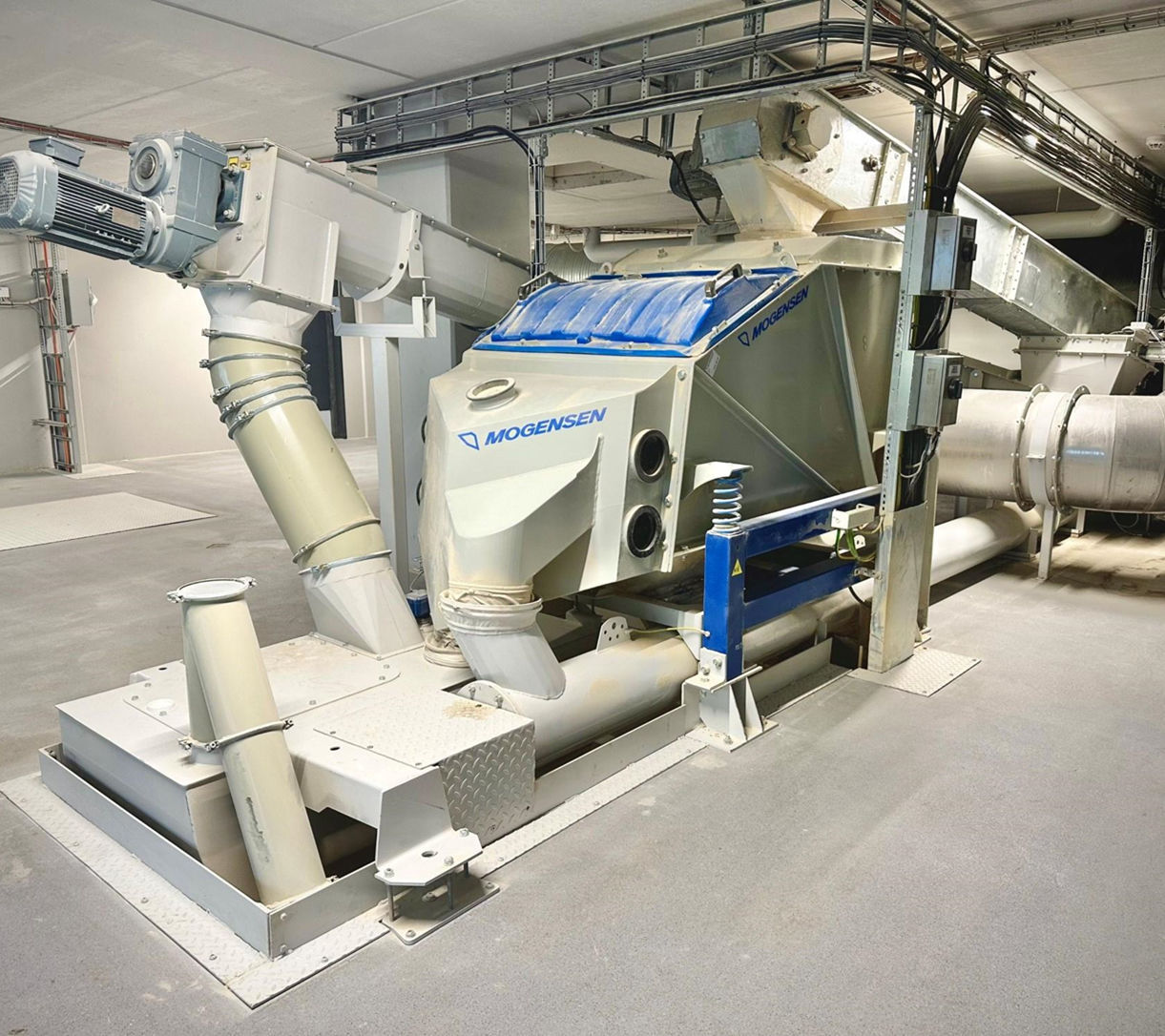 Food industry sieve - MSIZER SEL-G-COMPACT - Mogensen Spain - vibrating ...