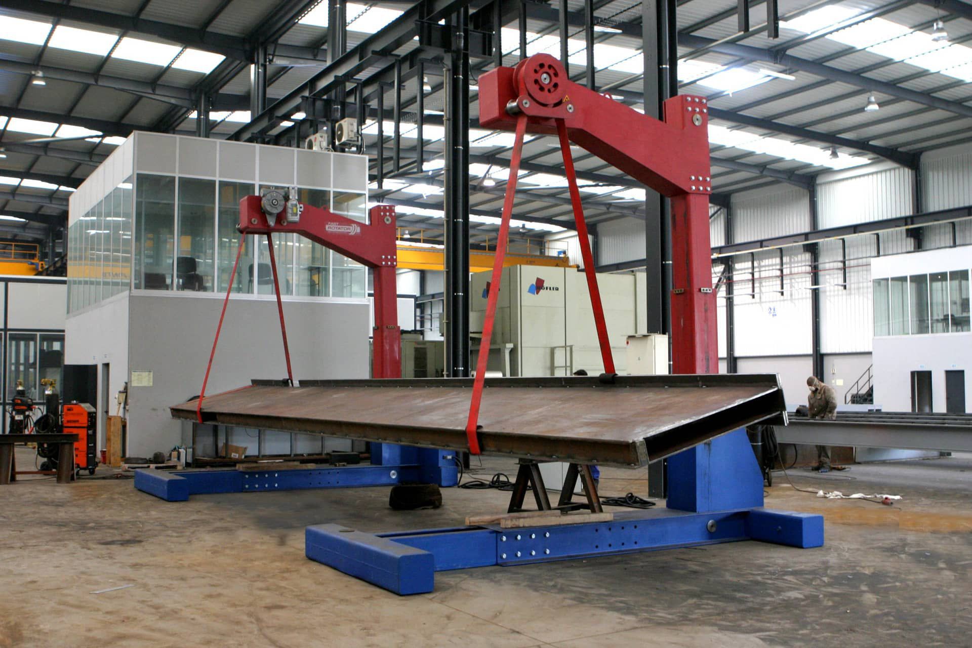 Drum rotator - FR2012 - Fastrotator - mold / load / positioning